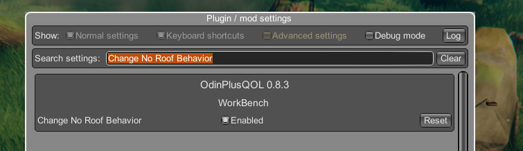 Workbench range indicator disappears when 'Change No Roof Behavior' is set to true · Issue #2 ...