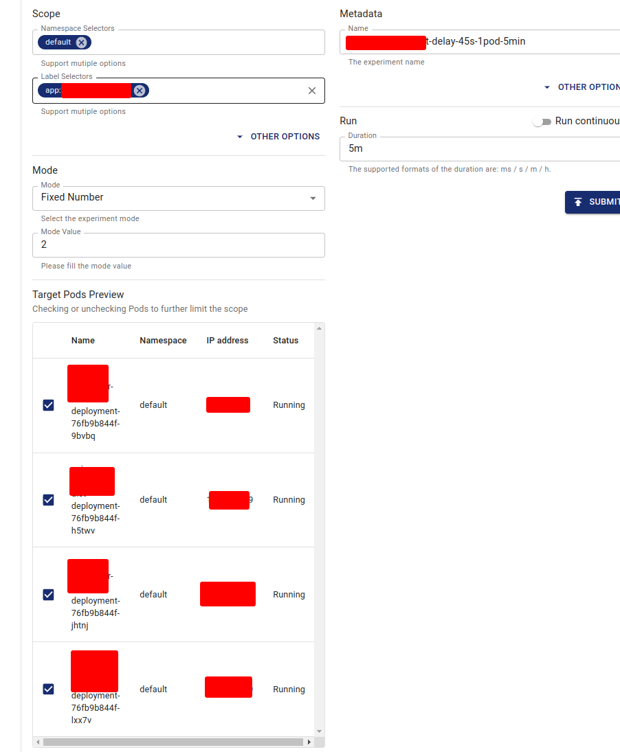 Unable to apply JvmChaos to partial pods · Issue #3393 · chaos-mesh/chaos-mesh · GitHub