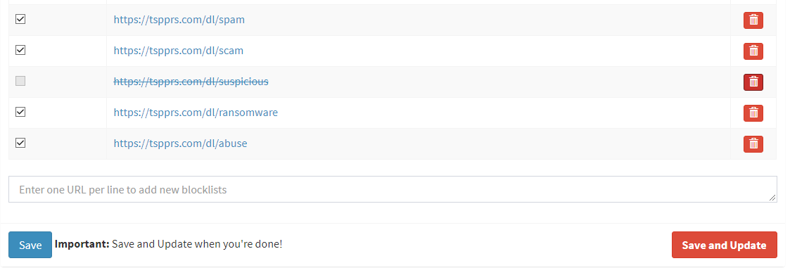 Query entries from blocklists not going away after removing a blocklist · Issue #2872 · pi-hole ...
