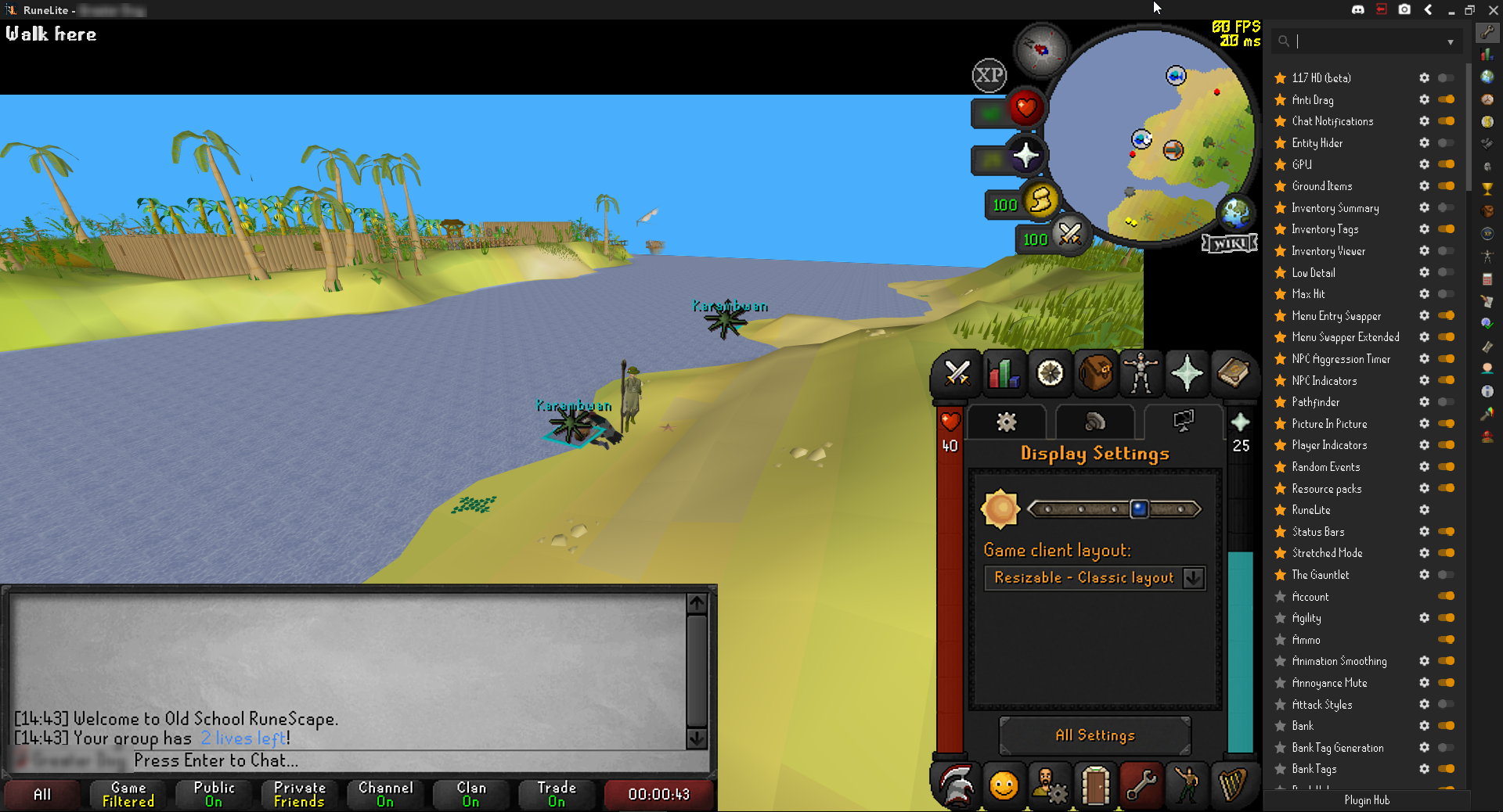 GPU Plugin: Game View is 'offset' when using GPU plugin · Issue #14398 · runelite/runelite · GitHub