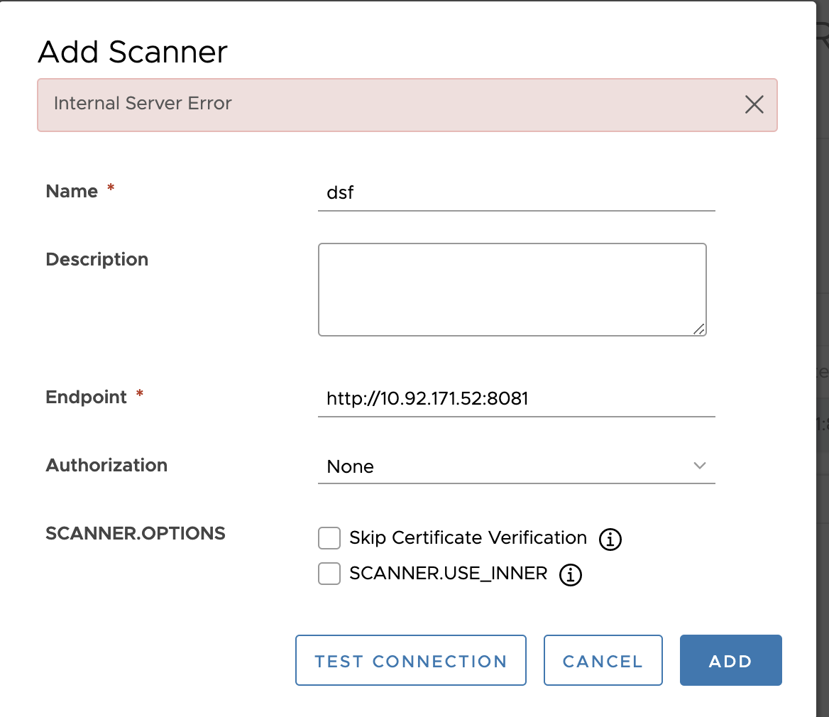 Scaner:Wrong error code · Issue #9723 · goharbor/harbor · GitHub