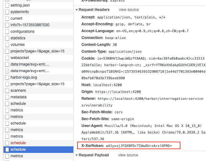 http header lost xsrf when delayed request · Issue #9844 · goharbor ...