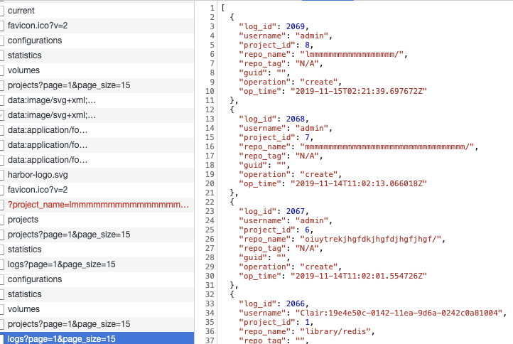 There is no difference between the project name in the log and the ...