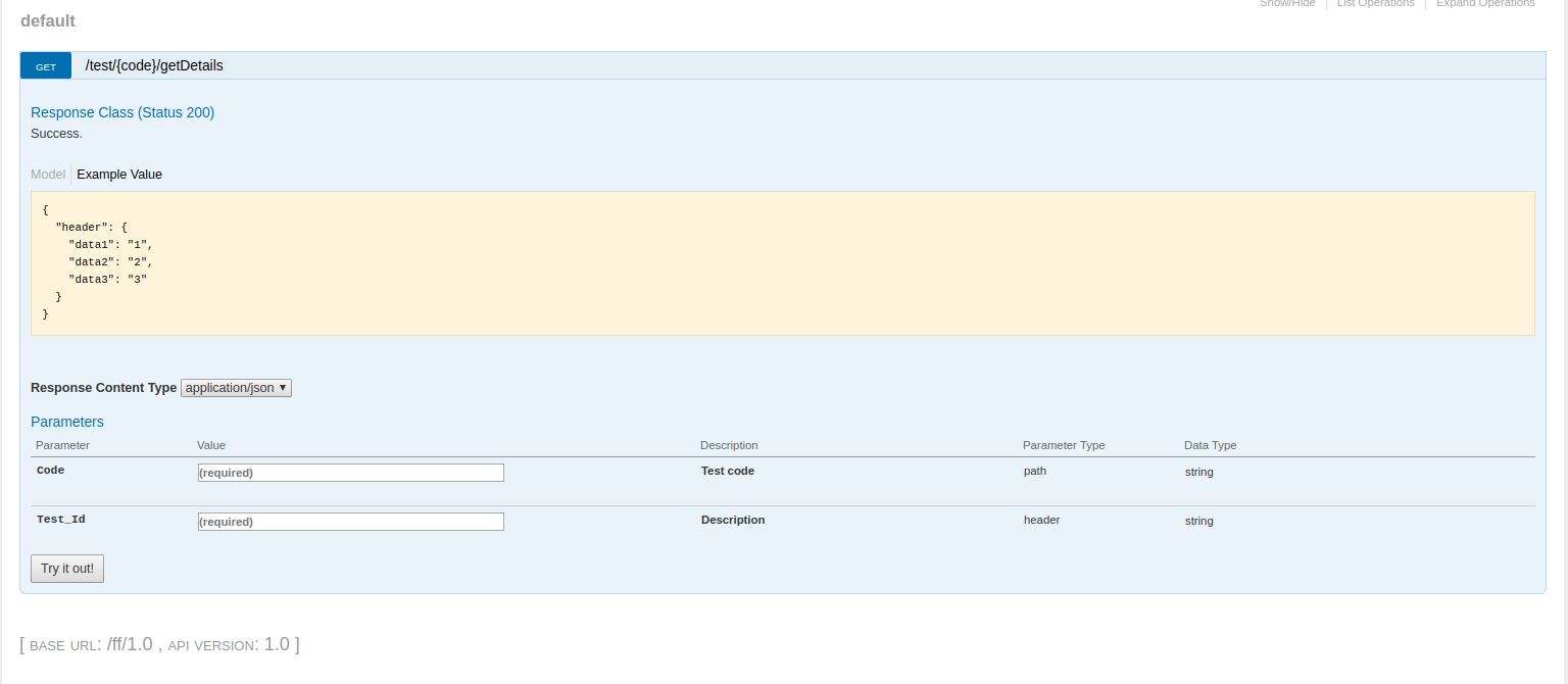 When Using Nested Ref In The Swagger Files Couldnt See Data In The Example Value Model After