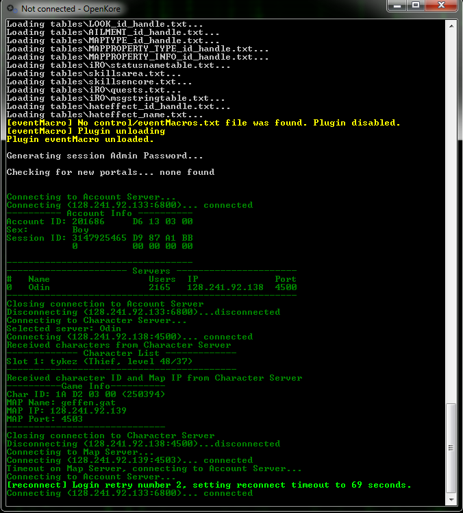ro re:start · Issue #700 · OpenKore/openkore · GitHub