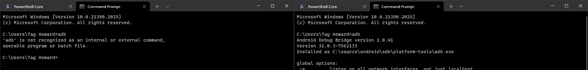 Windows terminal path is different if launched with wt.exe · Issue ...