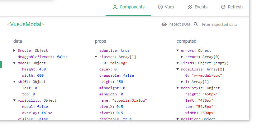 no scroll bar on inspect window · Issue #364 · vuejs/devtools-v6 · GitHub