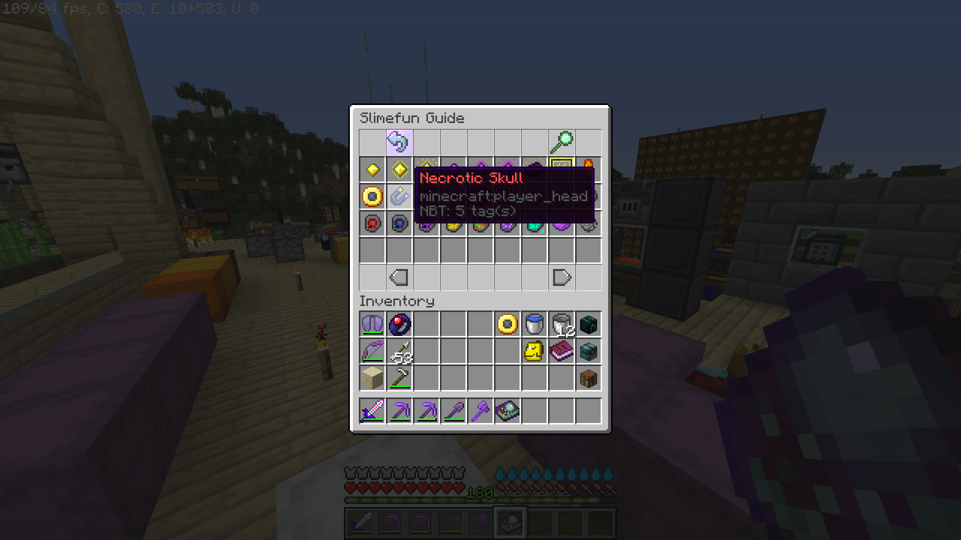 [BUG] Slimefun - Pickaxe of Vein Mining, Pickaxe of the Seeker and Necrotic Skull have bad ...