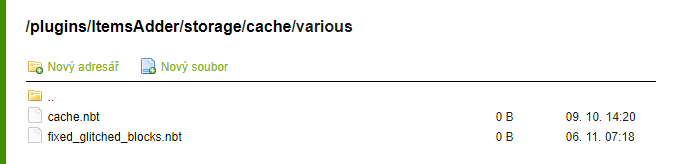 [BUG] nbt problem · Issue #478 · PluginBugs/Issues-ItemsAdder · GitHub