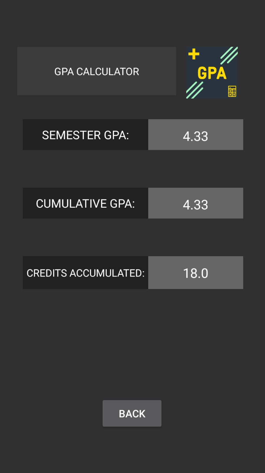 GitHub - Chockaaa/GPACalculator