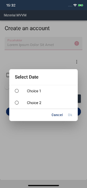 Spacing between action buttons on material dialog cancel | ok · Issue #83 · Baseflow/XF-Material ...