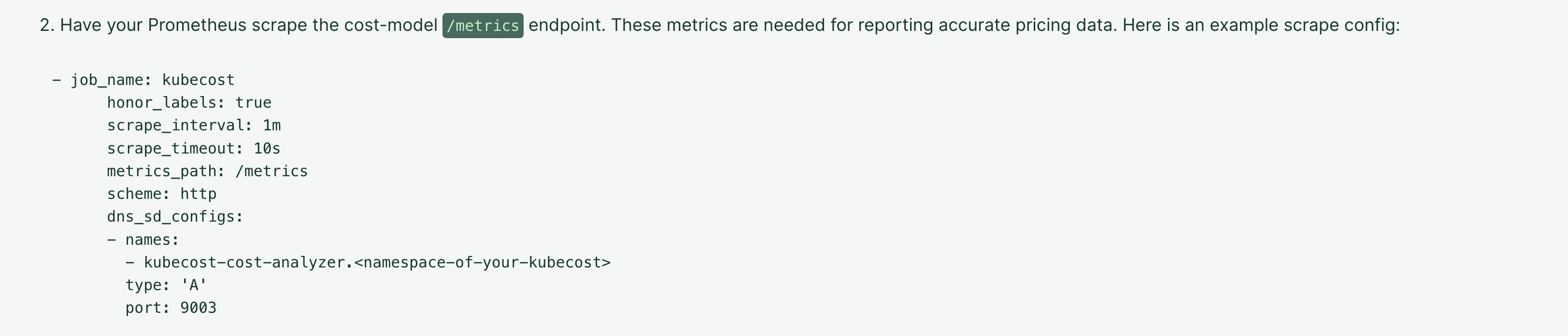 Simplifying Custom Prom Install · Issue #1798 · kubecost/kubecost · GitHub