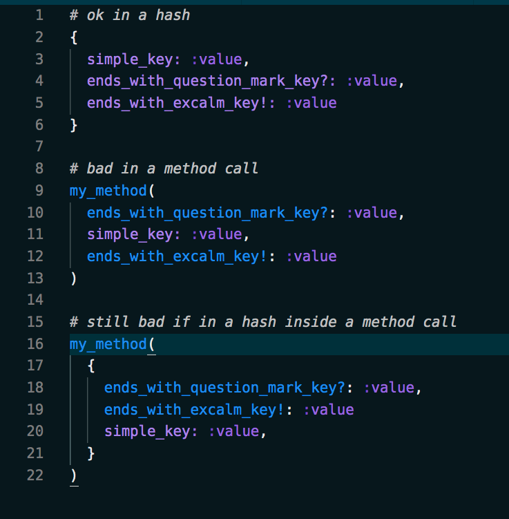 Incorrect hash key highlighting · Issue #668 · rubyide/vscode-ruby · GitHub