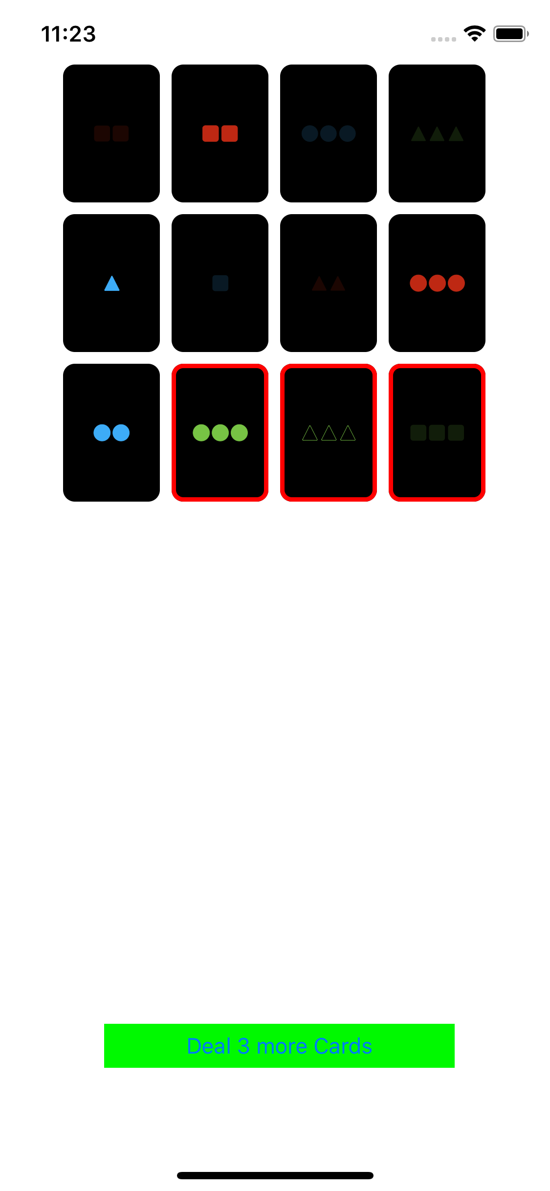 GitHub - GenuineMas/SetGame: Example of Set Game from Stanford University CS193P, Fall 2017