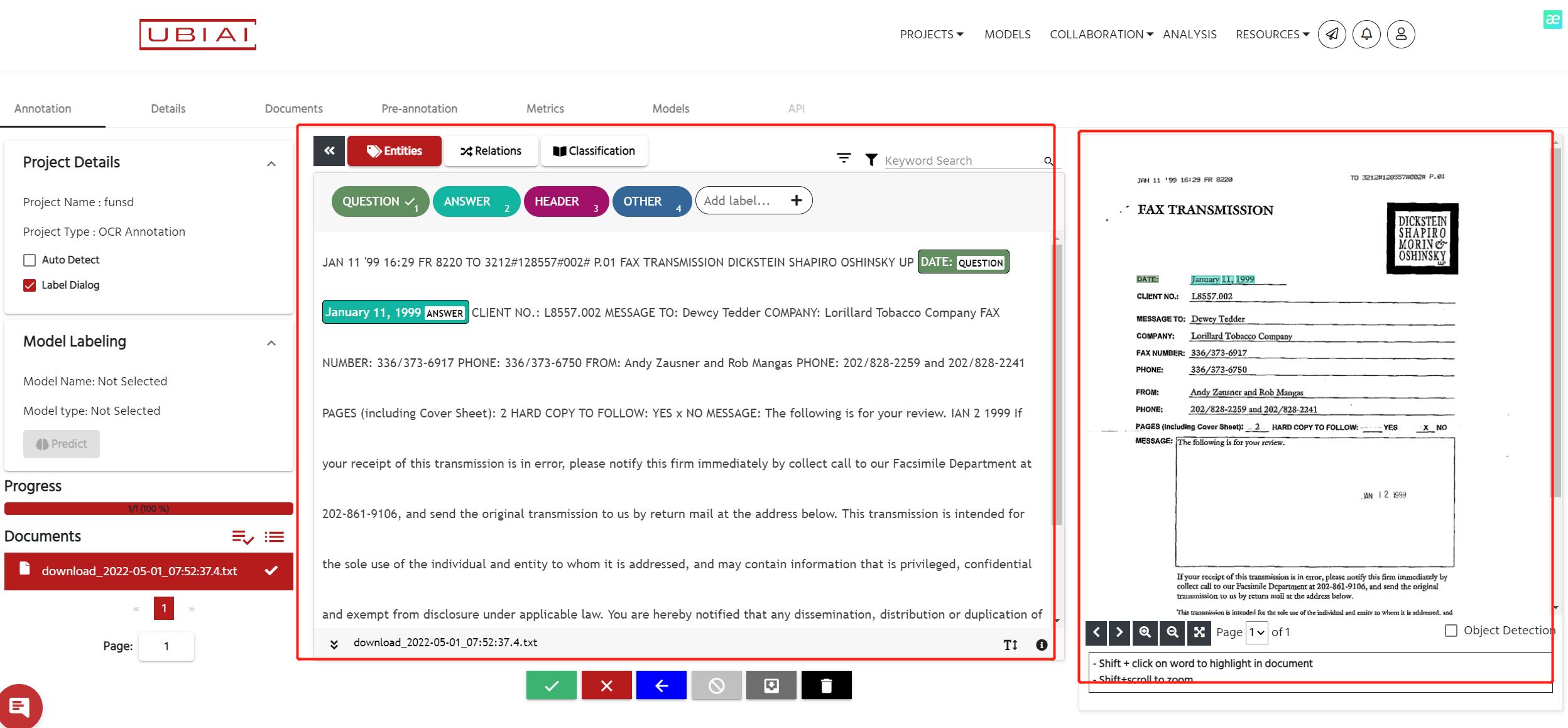 Multimodal information extraction · Issue #3228 · HumanSignal/label-studio · GitHub