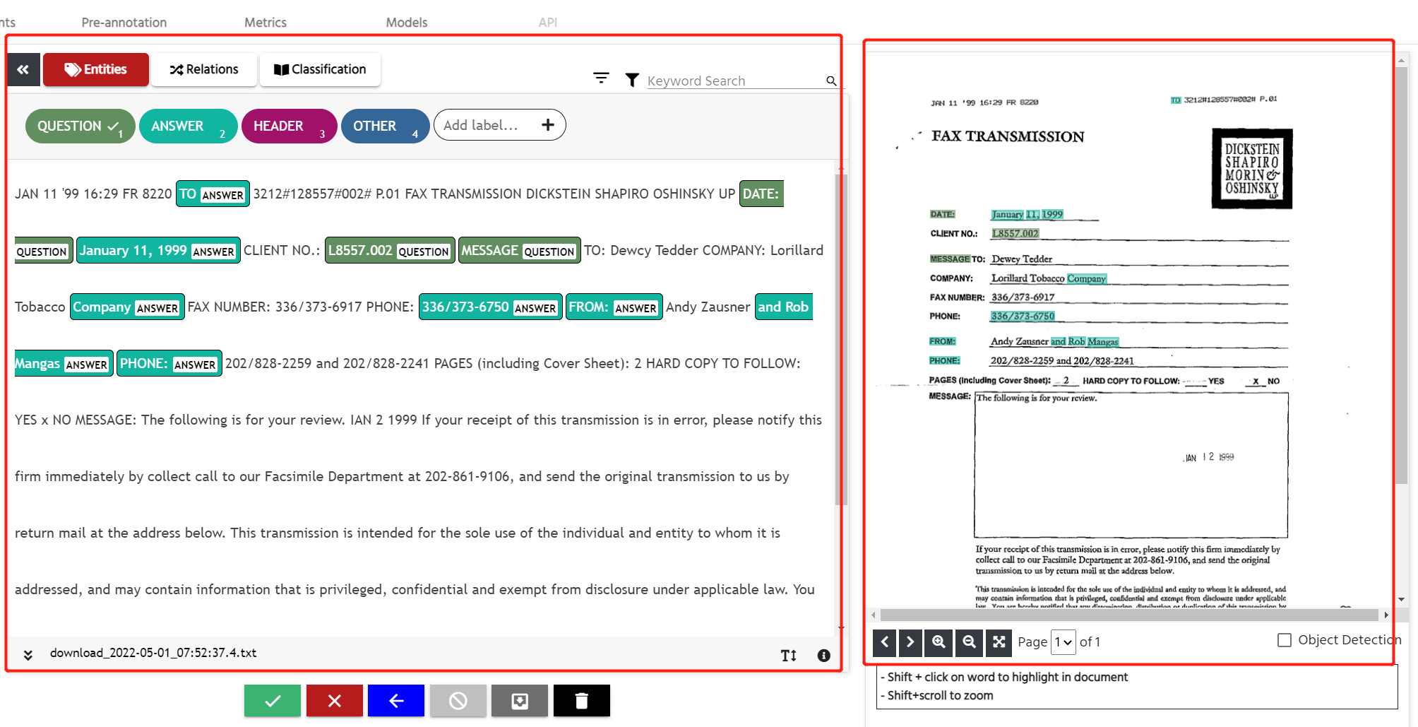 Mark on the picture, corresponding to the text · Issue #3751 · HumanSignal/label-studio · GitHub