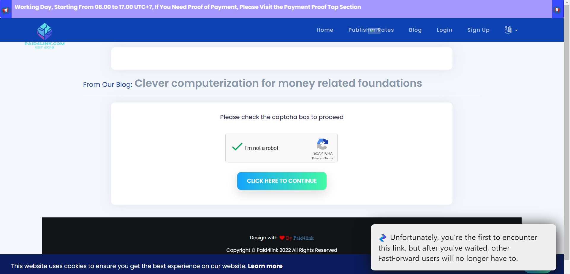 paid4link.com not bypassed · Issue #270 · FastForwardTeam/FastForward · GitHub