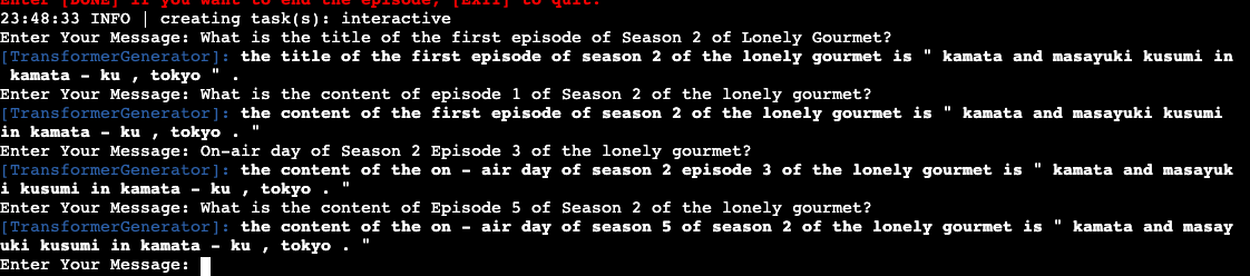 repeated answer · Issue #2774 · facebookresearch/ParlAI · GitHub