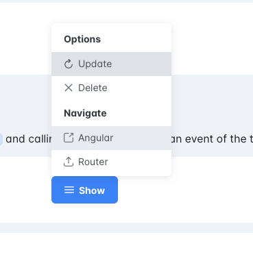 Menu/TieredMenu: First Element focussed when opening by button trigger · Issue #13818 ...
