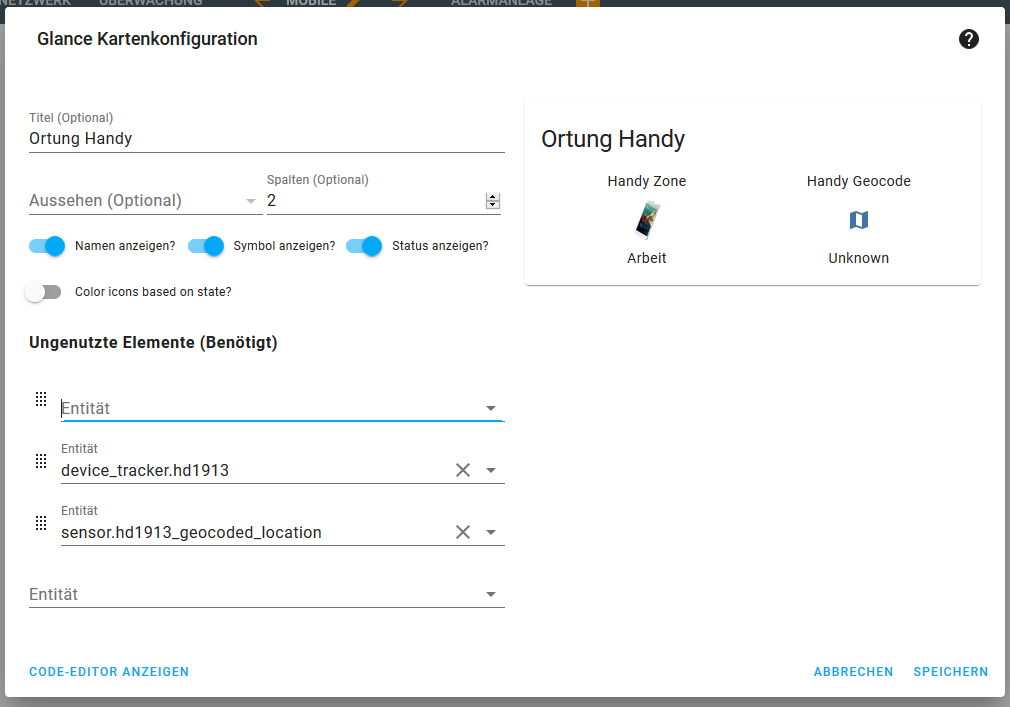 Editing Entities Within Cards Not Working Anymore · Issue 6883 · Home