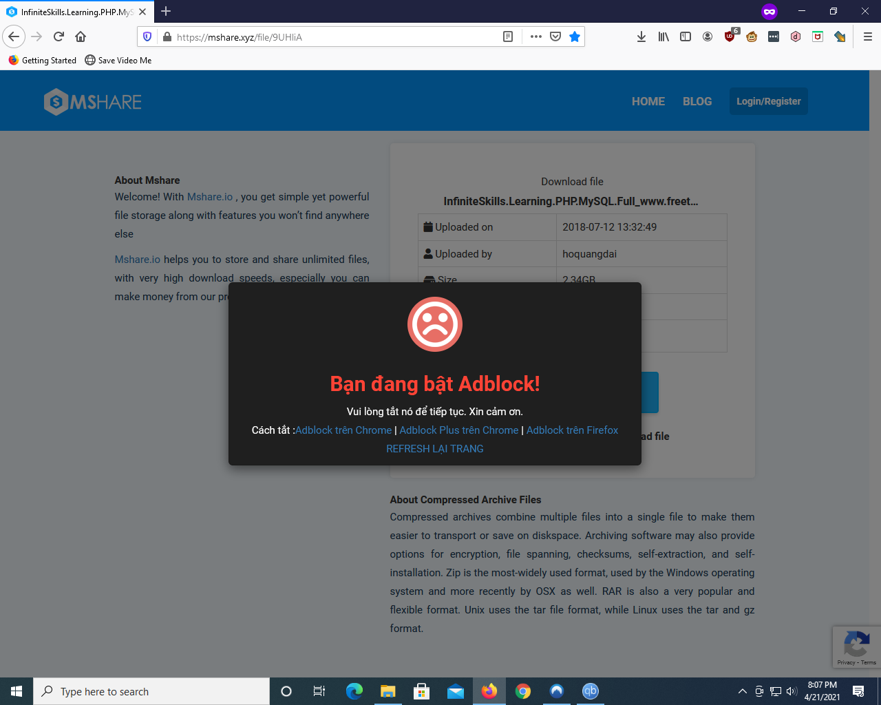 mshare.xyz [Anti-Adblock] · Issue #8946 · uBlockOrigin/uAssets · GitHub