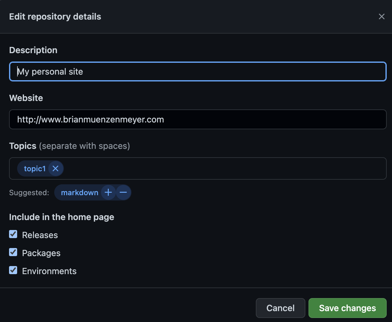 State error when editing, canceling, and re-opening repository details ...