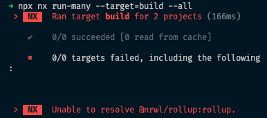 @nrwl/rollup:rollup cannot be resolved · Issue #15986 · nrwl/nx · GitHub