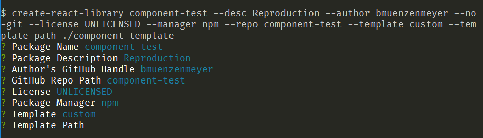template-path command line argument does not work · Issue #93 · transitive-bullshit/create-react ...