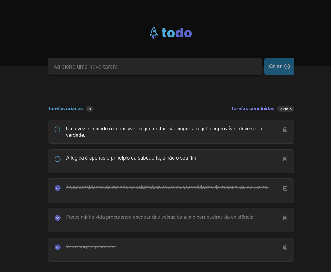 GitHub - conradoad/to-do-list: Desafio 01 - ReactJS - RocketSeat