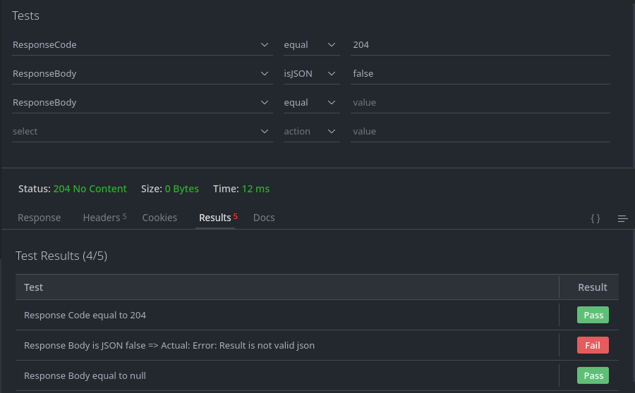 Overridding `isjson` Test · Issue 716 · Thunderclient Thunder Client Support · Github