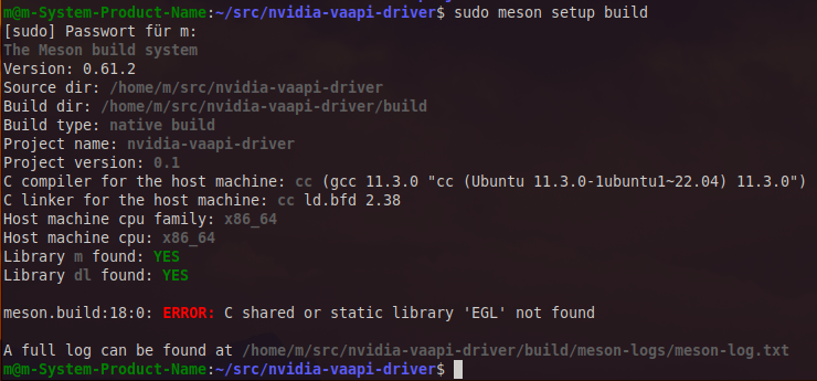 Cant Build Egl Missing 525 Driver · Issue 161 · Elfartonvidia Vaapi Driver · Github