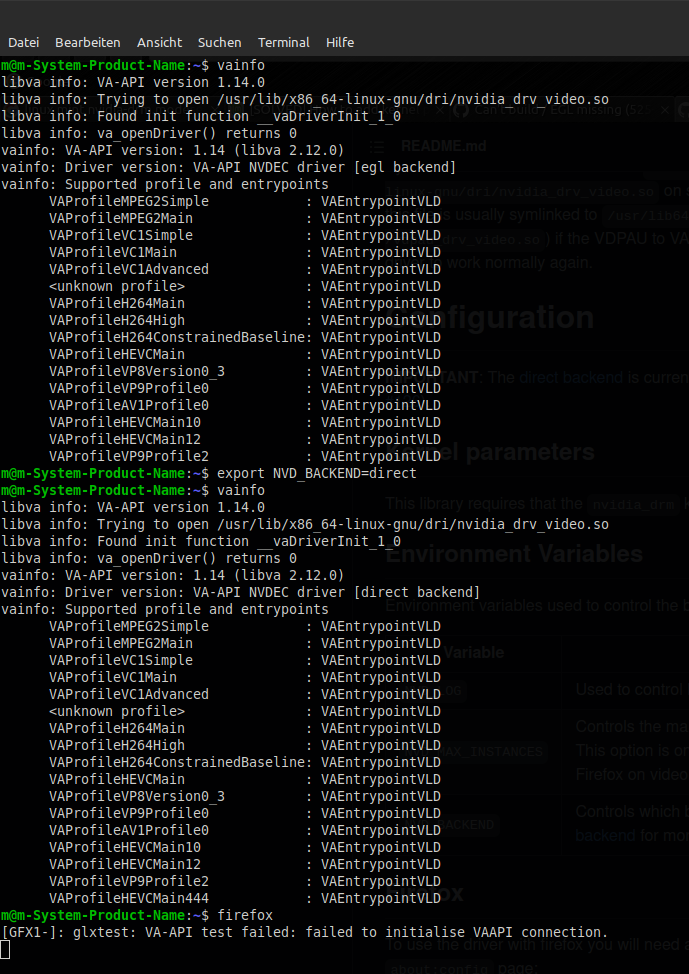 Can't build / EGL missing (525-driver) · Issue #161 · elFarto/nvidia-vaapi-driver · GitHub