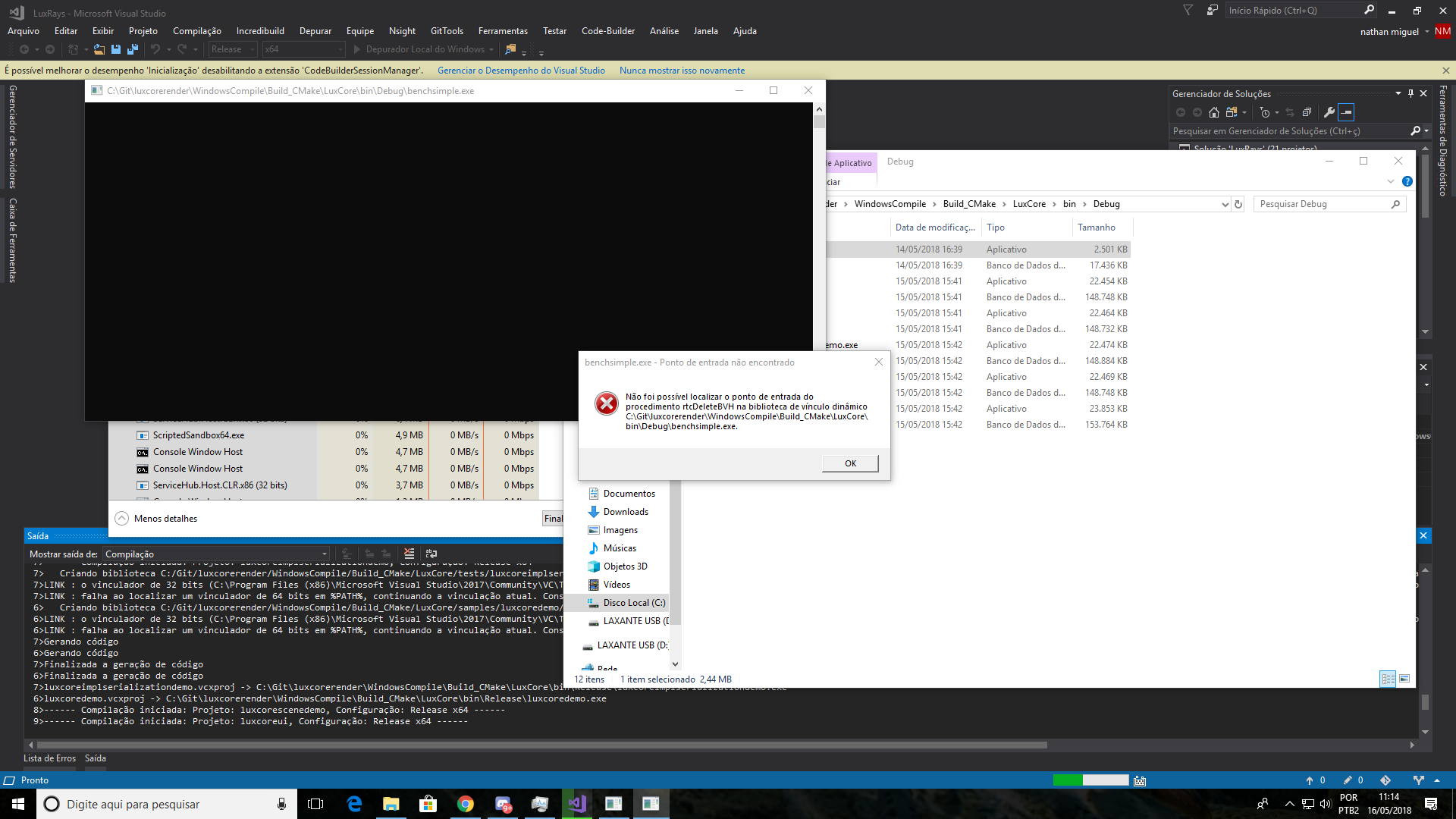 Error 0xc00007b in executables · Issue #107 · LuxCoreRender/LuxCore · GitHub