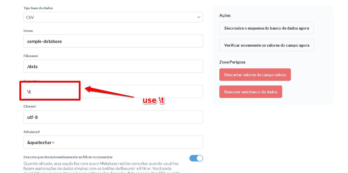 Tab Delimited Files · Issue 8 · Markensoncsv Metabase Driver · Github