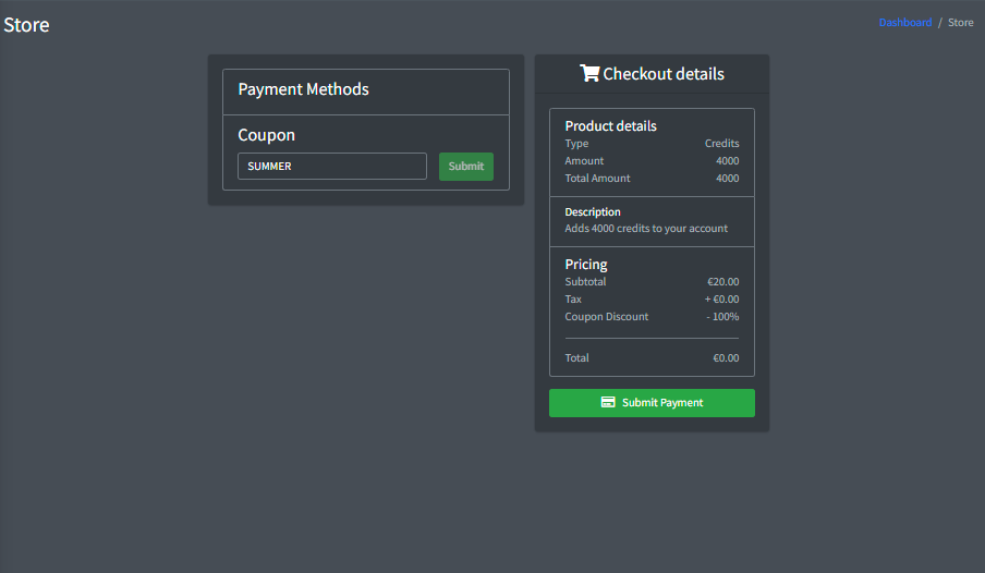 [Bug]: purchase failed successfully · Issue #901 · Ctrlpanel-gg/panel · GitHub