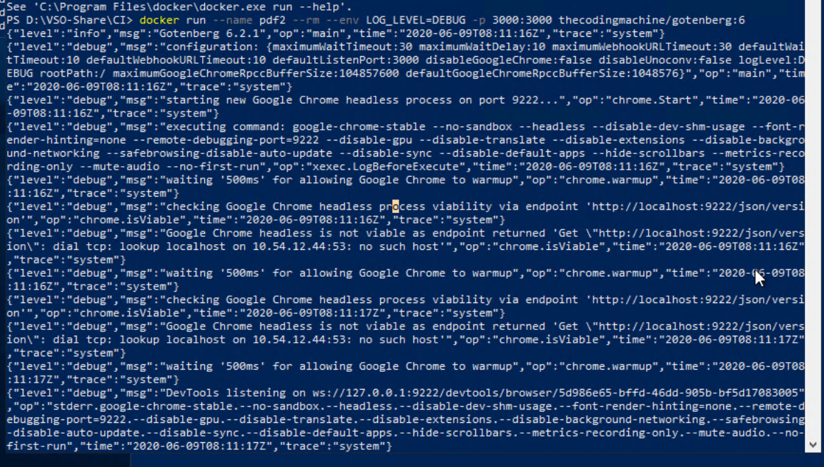 not working on windows server · Issue #212 · gotenberg/gotenberg · GitHub