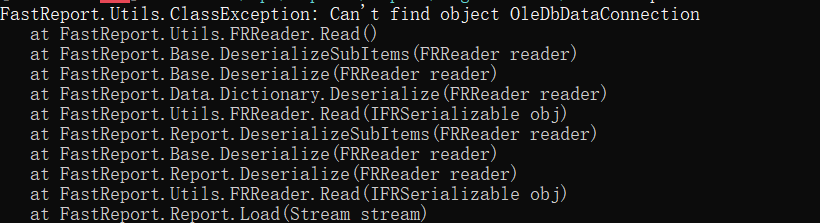 How to use OleDb in FastReport.Core？ · Issue #334 · FastReports/FastReport · GitHub