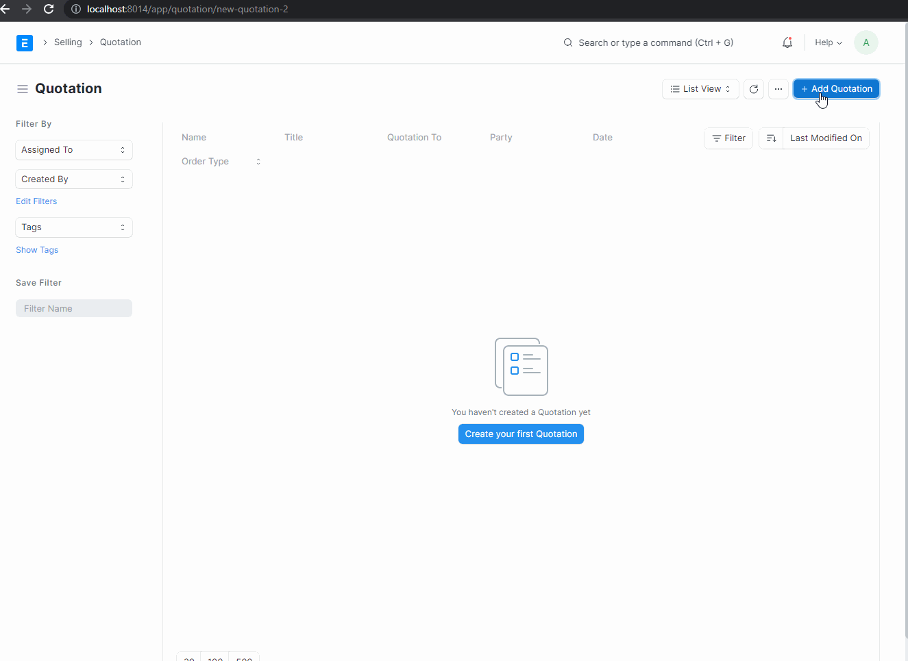 Creation Of New Document From List View Doesn t Trigger Form Field