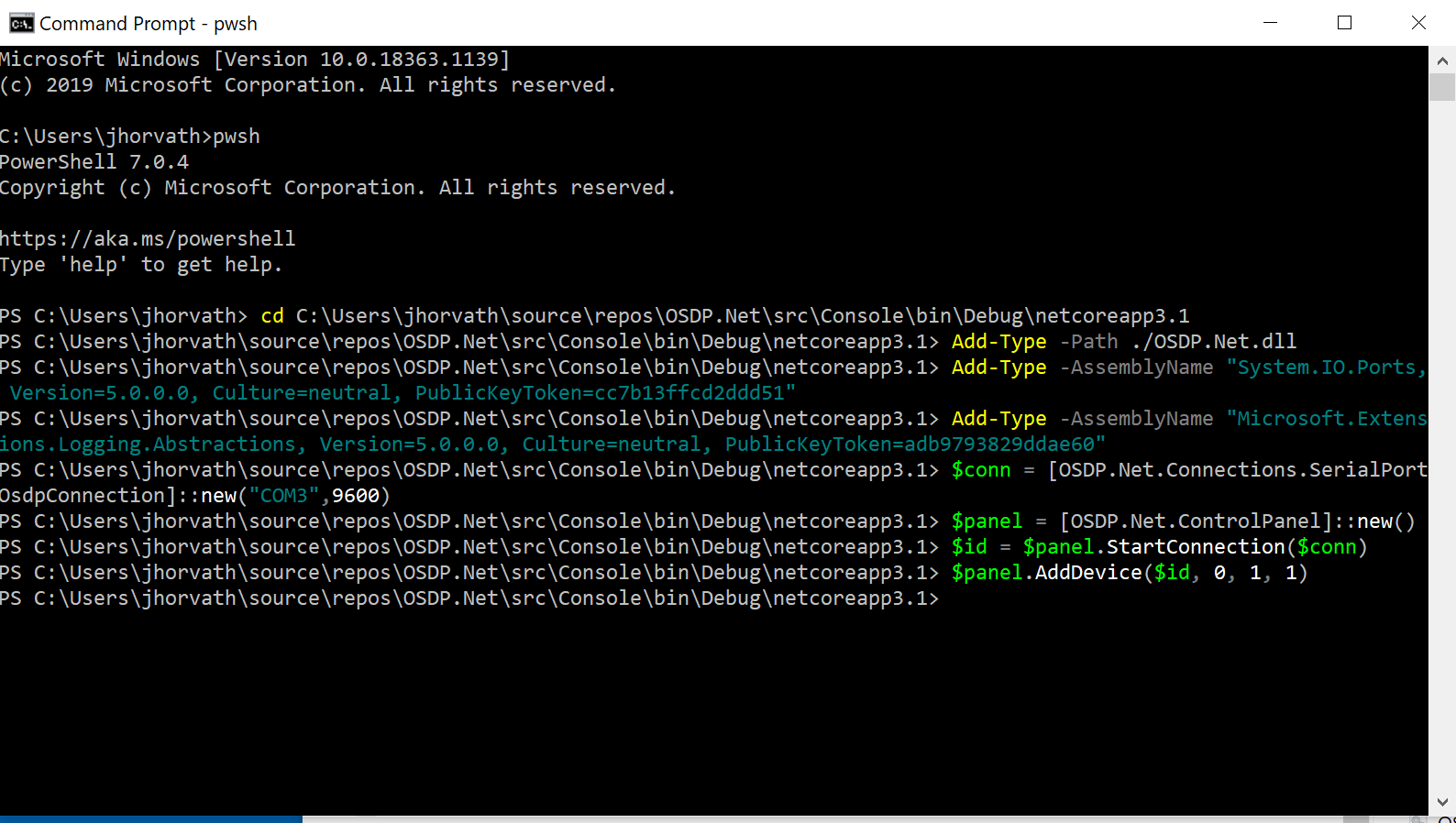 Powershell 7 Errors · Issue 31 · Bytedreamerosdpnet · Github 3882