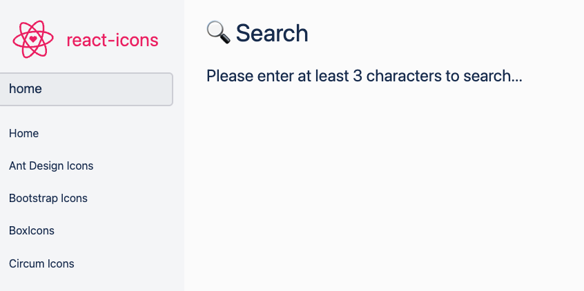 [Bug]: search icon not work! · Issue #847 · react-icons/react-icons · GitHub