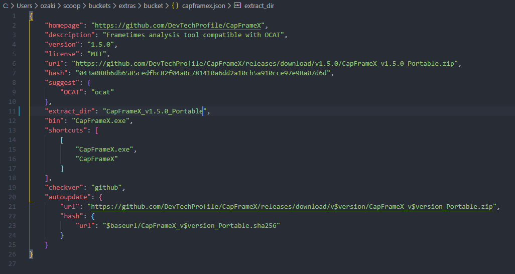 capframex install error · Issue #3888 · ScoopInstaller/Extras · GitHub