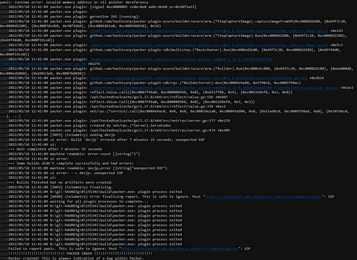 More than 2 parallel builds cause packer crash · Issue #11769 · hashicorp/packer · GitHub