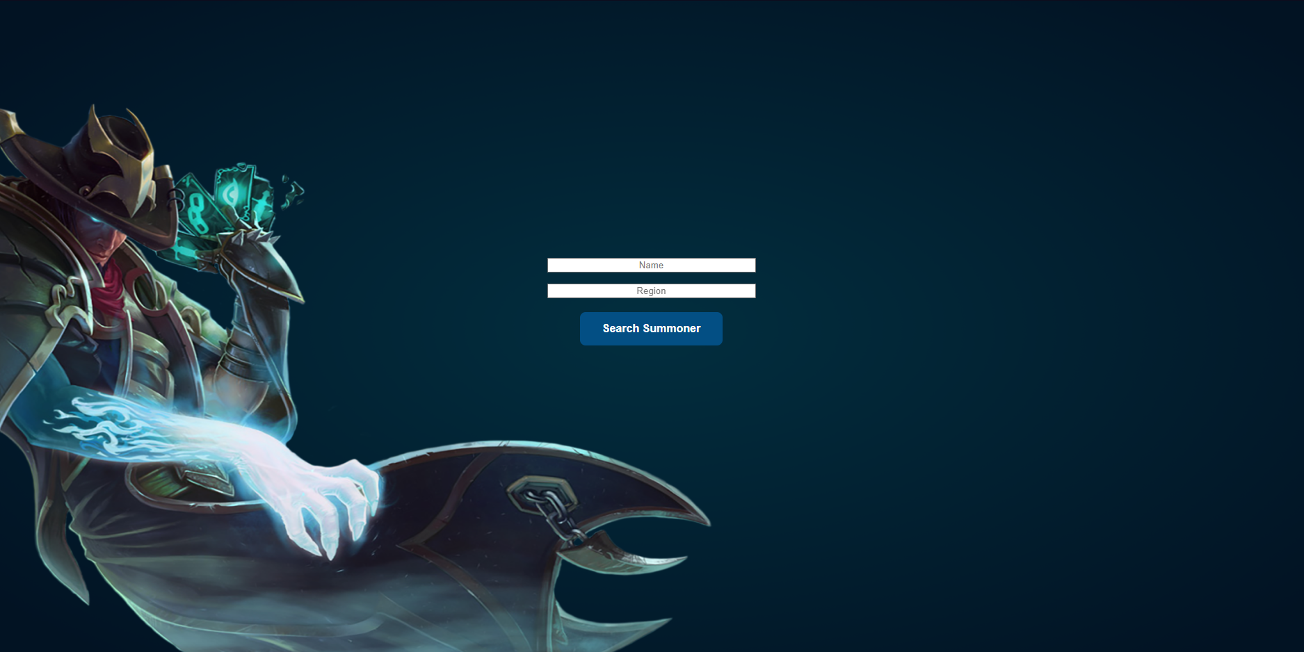 GitHub - cemdeniz/myRiotProject: League of Legends Customized User Profile that pulls data from ...