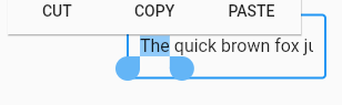 Text selection handles display outside visible text region · Issue ...