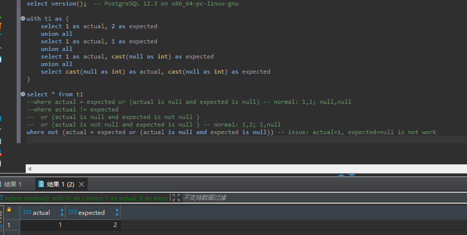 [CT-2634] [Bug] `not {{ equals(actual, expected) }}` isn't working properly · Issue #7778 · dbt ...