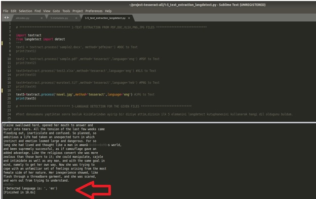 GitHub - AliGalipSekeroglu/PyTesseract: Language detection,text ...