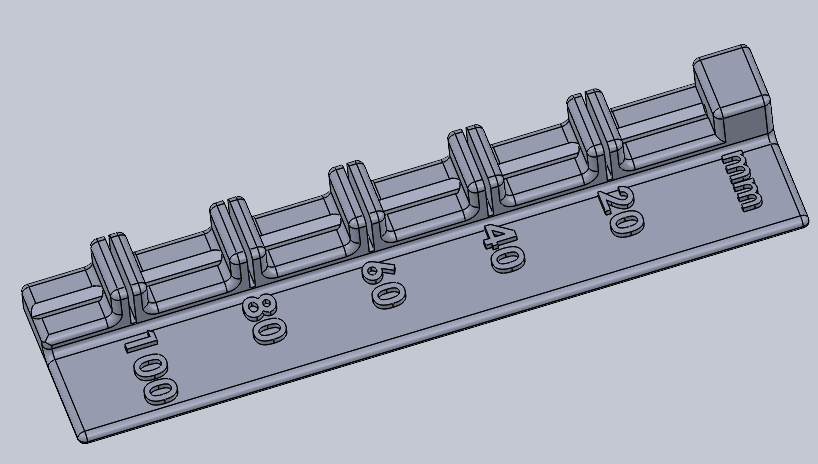 Design and 3D Print wire cutting jig for RAT internal PWR cables ...
