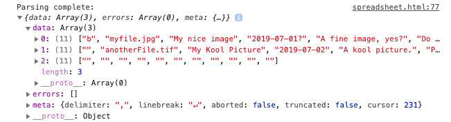parsing gets wrong if first line begins with a comma · Issue #685 · mholt/PapaParse · GitHub