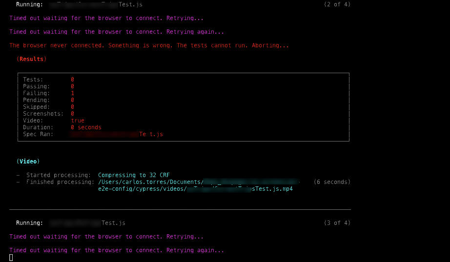 Timed out waiting for the browser to connect. · Issue #7040 · cypress-io/cypress · GitHub