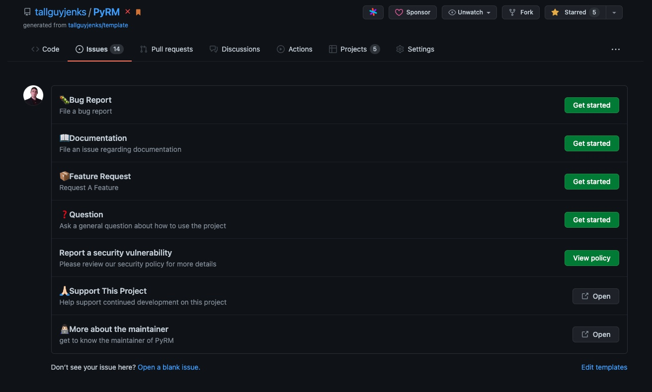 Repo use issue forms instead of issue templates? · Issue #2029 ...